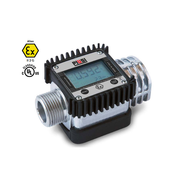 Piusi K24 ATEX Flow Meter for Petrol, AVGAS, JET-A1